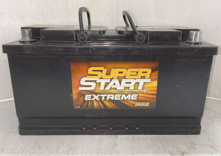 Super Start Extreme battery, 900 cold cranking AMPS, tested, good ...