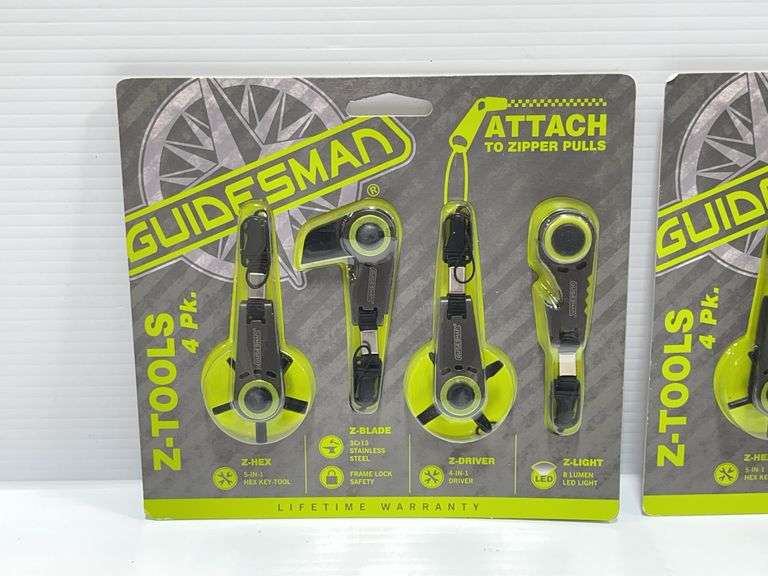 (2) Guidesman 4-packs of tools, great for hunting gear, new - Albrecht ...