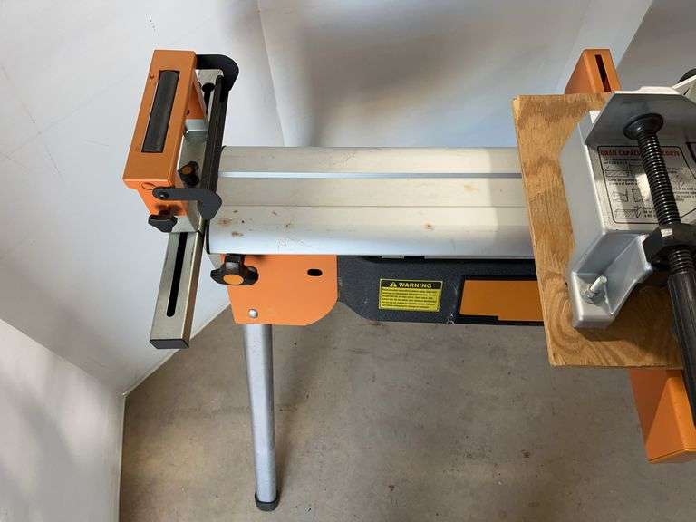 Port-a-Mate PM7000 work station with a Delta Sidekick 10" compound ...