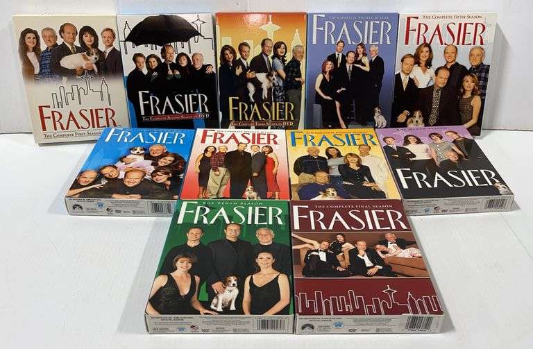 Frasier DVD Series, complete set, 11-seasons, all good - Albrecht ...