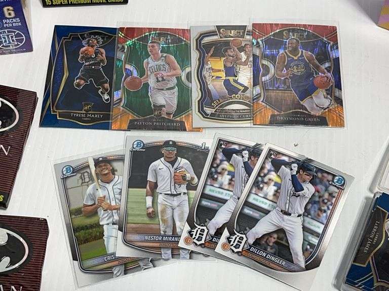 (9) Sealed packs of sports cards and Batman Returns cards, include ...