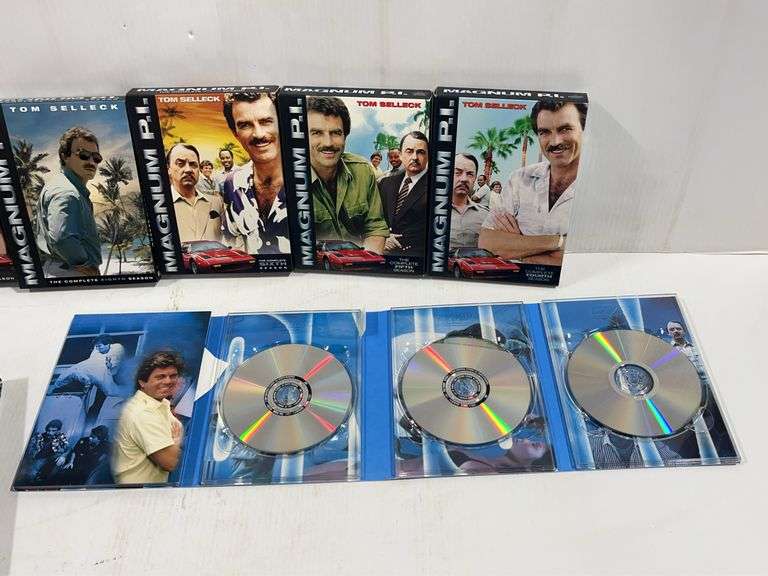 Magnum P.I. DVD Series, complete set, 8-seasons, all in good condition ...