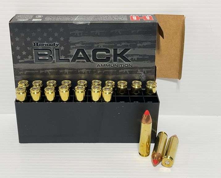 (20) Rounds of Hornady Black 450 Bushmaster, 230-grain FTX - Albrecht ...