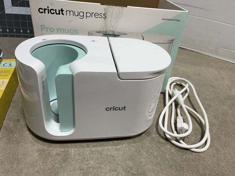 Cricut items, include: Mug press in box, infusible ink rolls, infusible ...