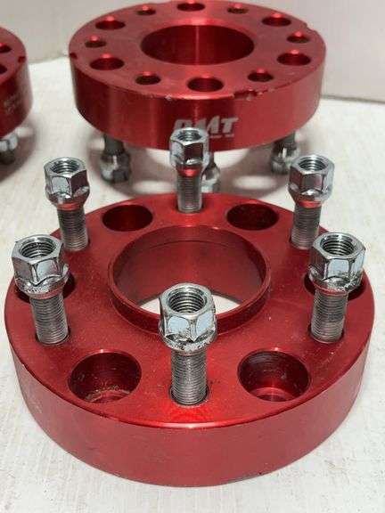 Set of (4) Wheel spacer, size- 6x5.5-6x5.5, M14x1.5, 1.5, 78.1mm with ...