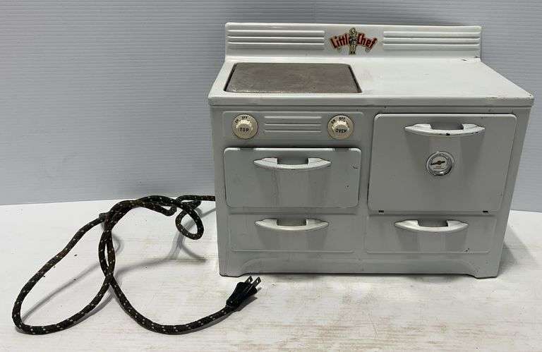 1960s to 1970s Little Chef oven, very nice, 13 1/4"W, very clean, works ...