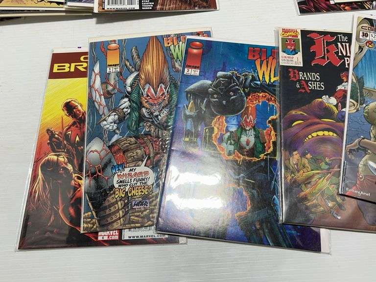 (25) Carded Codename Stryke Force, Artifacts, and Marvel comic books ...