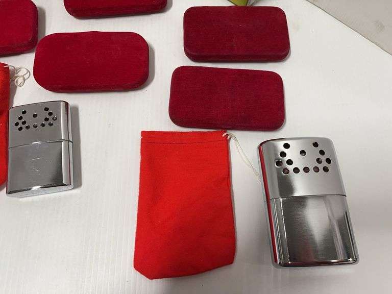 Hand warmer kit, includes: (5) Hand warmers, (3) Boxes of solid fuel ...