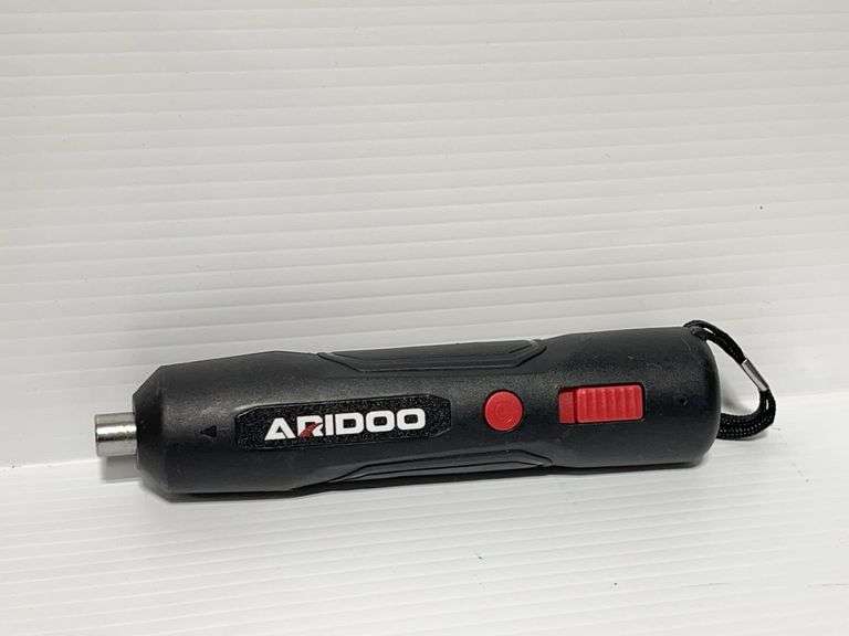 Aridoo cordless screwdriver, 6 1/2"L, NIB - Albrecht Auction Service