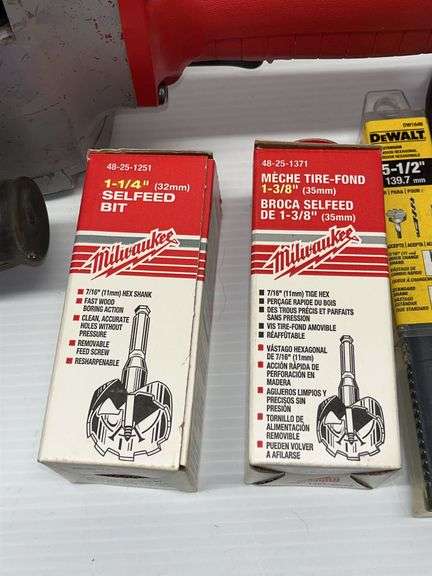 Milwaukee Hole Hawg, Heavy duty with Chuck in Case - Albrecht Auction ...
