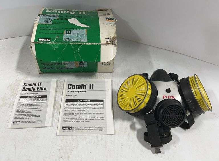 MSA Comfo II mask filters - Albrecht Auction Service