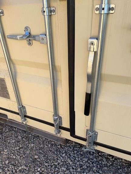20' One-trip shipping container with easy open door - Albrecht Auction ...