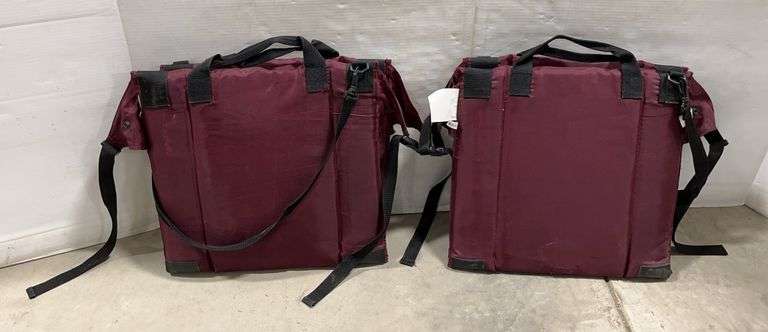 (2) Stadium style seats, 16"W - Albrecht Auction Service