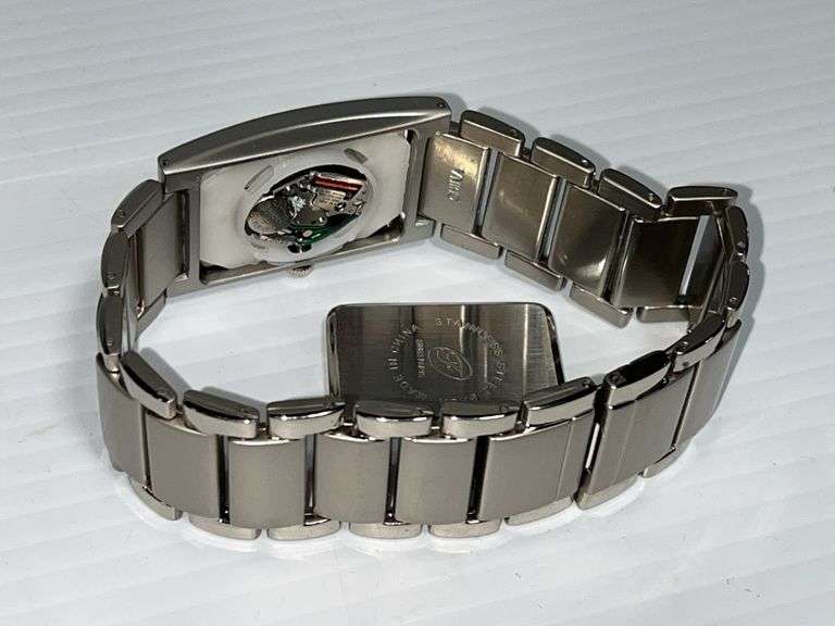 Fondini watch and flask set, flask set- 4"H, NIB - Albrecht Auction Service