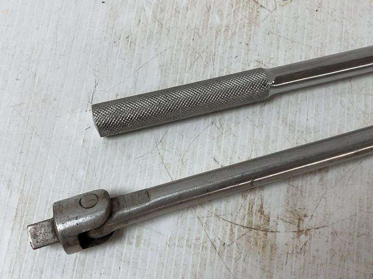 Wheeler-Rex 1/2" Drive Ratchet, and a Cornwell 1/2" Drive Breaker Bar ...