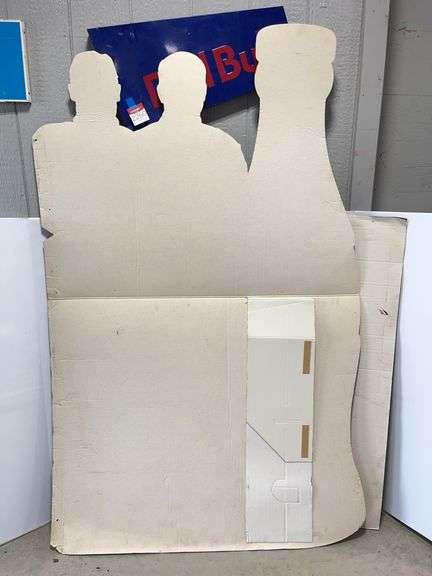 Life size NASCAR Coke display from 1998, good, used - Albrecht Auction ...