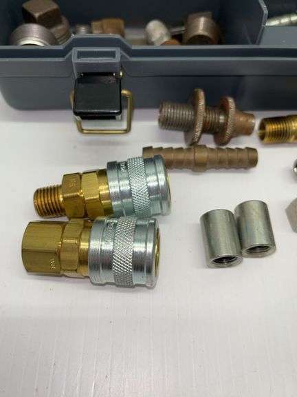 (2) Cases Filled with Air Attachments, Fittings, Connectors, and ...