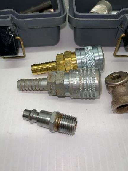 (2) Cases Filled with Air Attachments, Fittings, Connectors, and ...