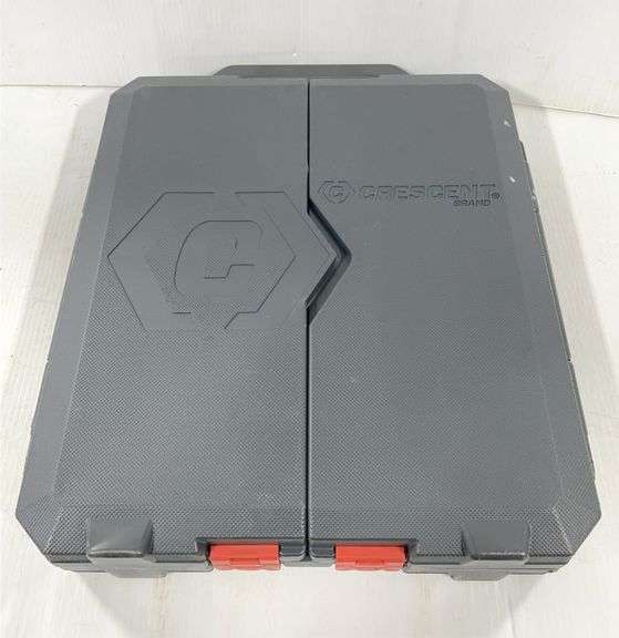 140-Piece Crescent tool set, case- 17"H, new - Albrecht Auction Service