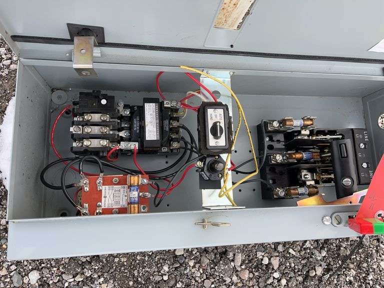 (3) Electrical power boxes, include: One- 10" x 24" x 6", and Two ...