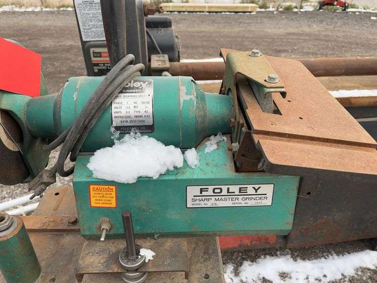 Foley sharp master grinder, single phase 1/3 HP, 115V, 4.2A, Model 375 ...