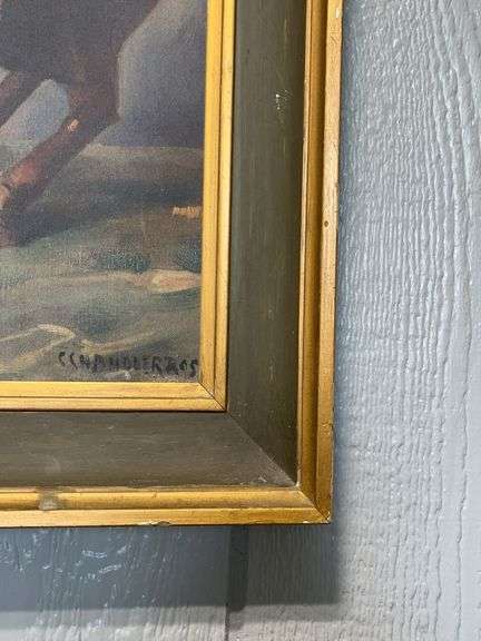 Horse on wheels, "The Tang Horse", by C. Chandler Ross, 22"W x 26"H ...