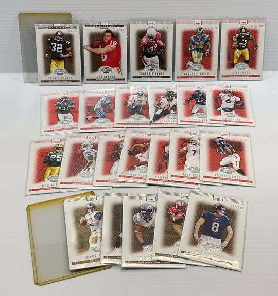 (23) 2007 Topps Triple Threads NFL sports cards, includes: 15- Red ...