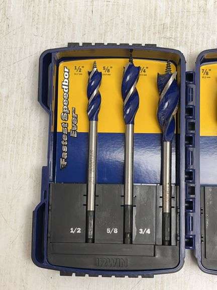 Irwin Speedbor Set - Albrecht Auction Service