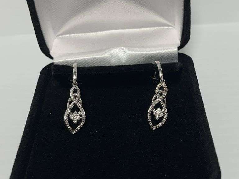 Diamond infinity earrings by Kay Jewelers, from the unstoppable love ...