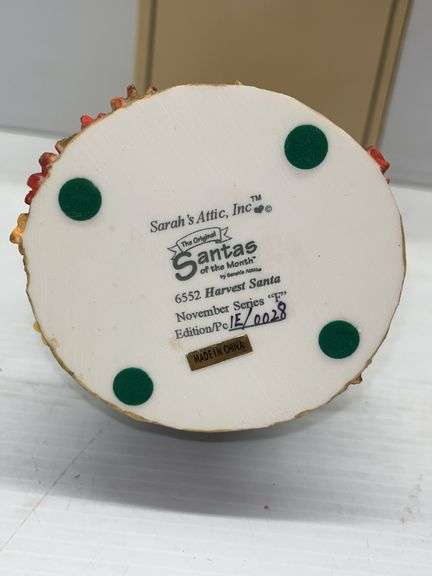 1998 Sarah's Attic African American "The Original Santa's of the Month ...