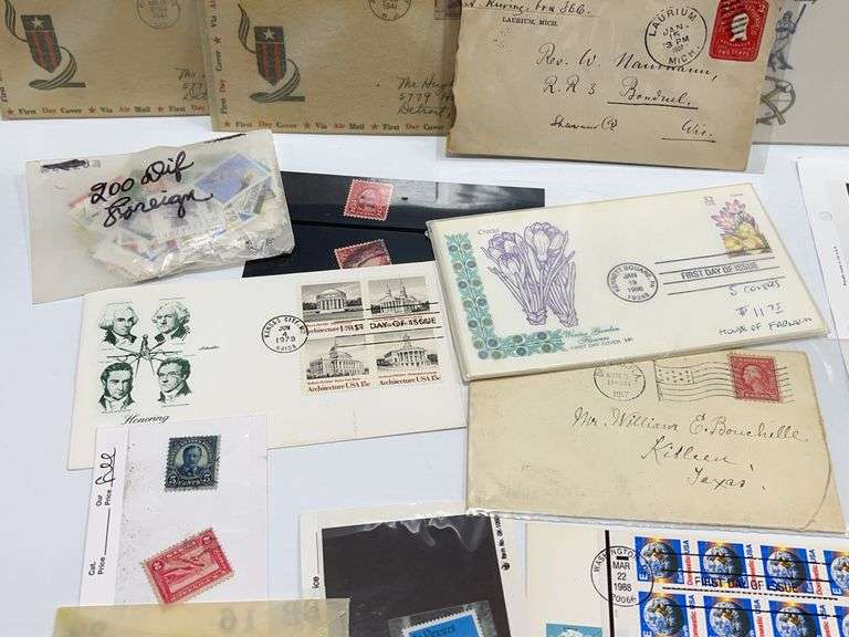 Lifetime stamp collection, 19th century to modern day, unsearched ...