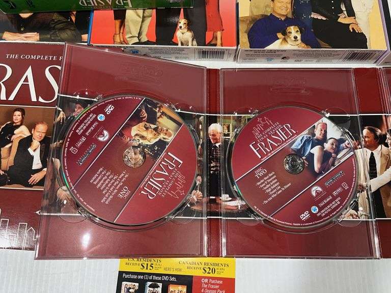 Frasier DVD Series, complete set, 11-seasons, all good - Albrecht ...