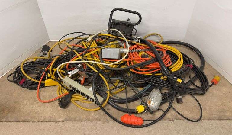 Work Lights, Extension Cords, and 220V Cords with Receptacle - Albrecht ...