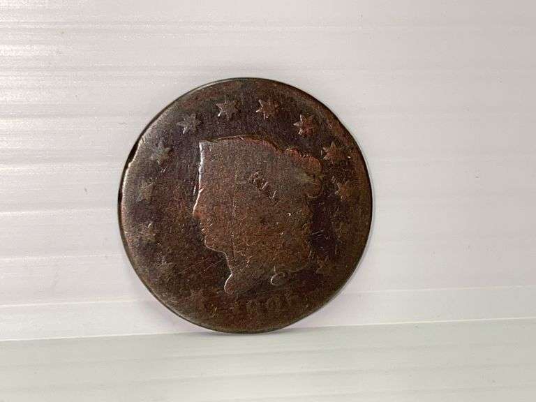 1825 US large cent, 198 years old - Albrecht Auction Service
