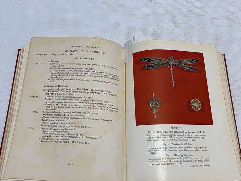 Antique reference book titled "Victorian Jewellery" by Margaret Flower ...