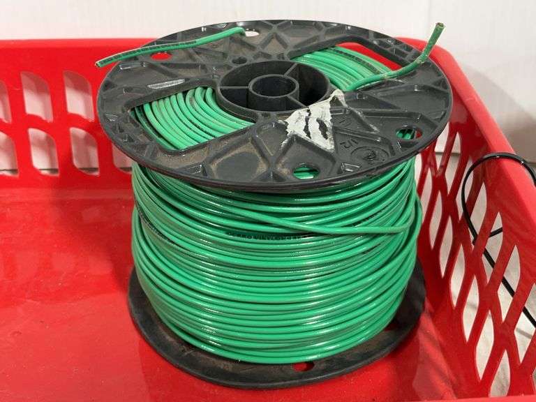 (3) New rolls of electrical wire, each approx. 500' or less; (4) Rolls ...