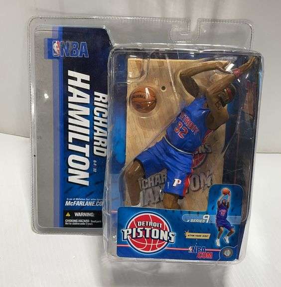 McFarlane Richard Hamilton Detroit Pistons, NBA Series 9, action figure ...