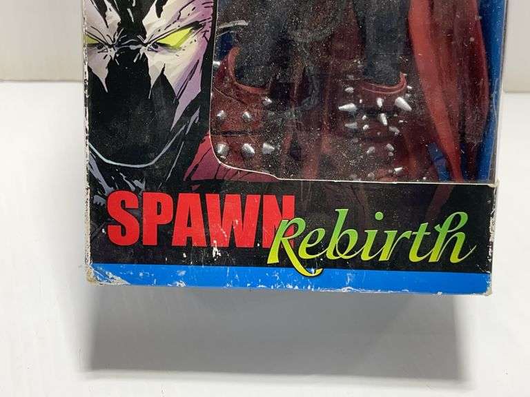 McFarlane toys, spawn rebirth, No. 10 Spawn, 5 1/2"W x 9 1/2"H ...
