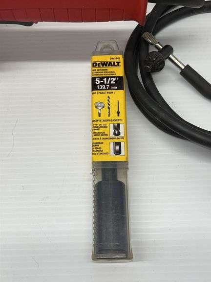Milwaukee Hole Hawg, Heavy duty with Chuck in Case - Albrecht Auction ...