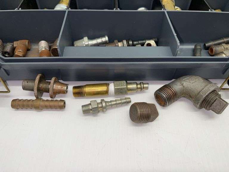 (2) Cases Filled with Air Attachments, Fittings, Connectors, and ...