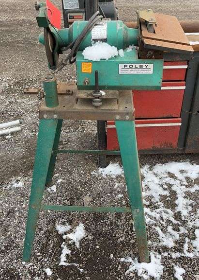 Foley sharp master grinder, single phase 1/3 HP, 115V, 4.2A, Model 375 ...