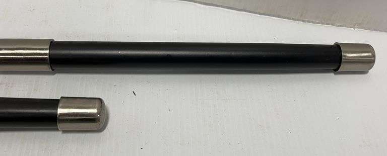 Ninja Samurai twin blade concealed sword, 27"; (2) Machetes, up to 27"L ...