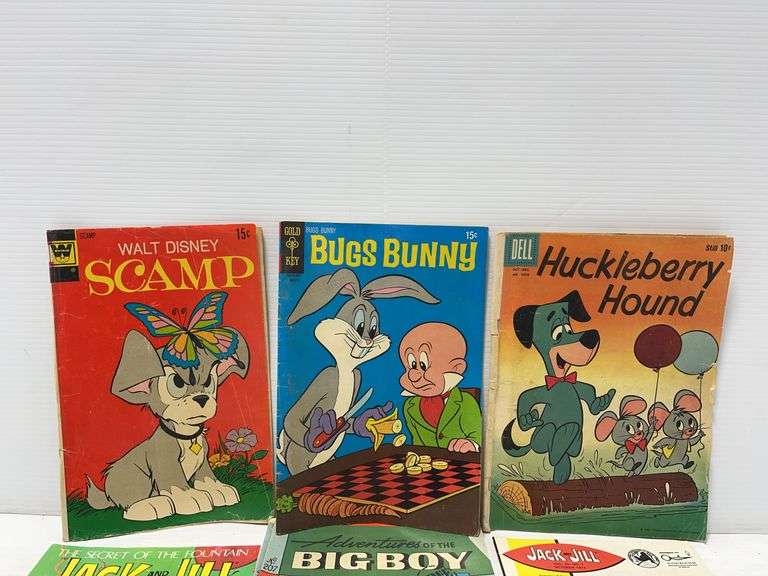(10) Various older comics, includes some Big Boy comics - Albrecht ...