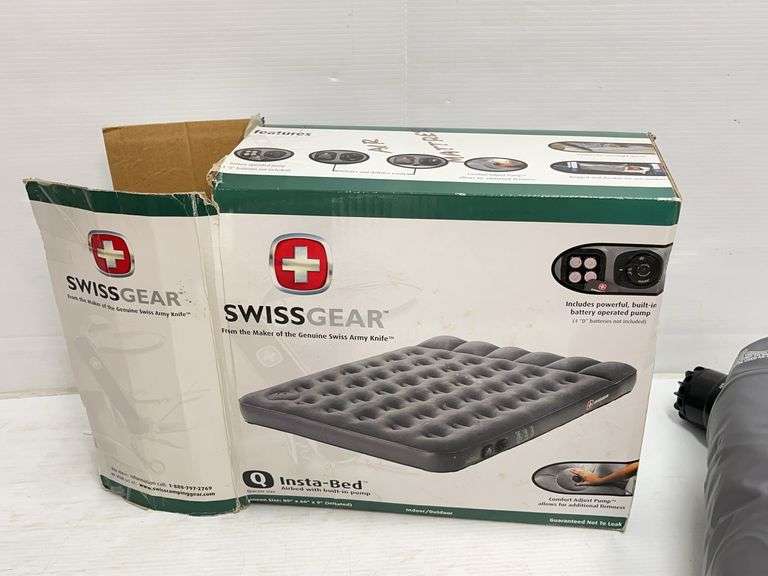 Swiss Gear Air Mattress, Queen Size - Albrecht Auction Service