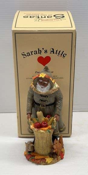 1998 Sarah's Attic African American "The Original Santa's of the Month ...