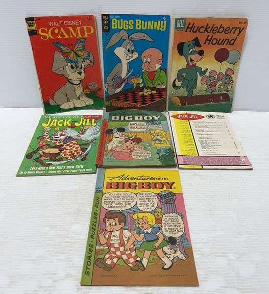 (10) Various older comics, includes some Big Boy comics - Albrecht ...