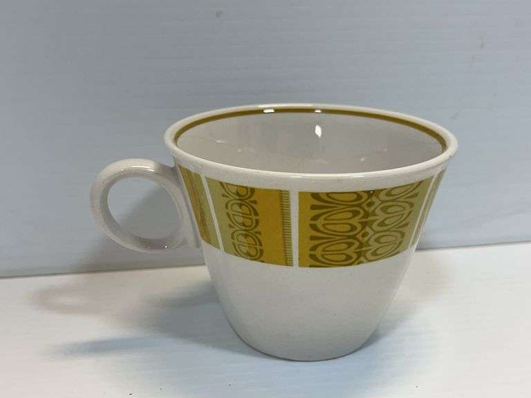 Mid-Century Franciscan Antiqua Retro Style Gold and Brown colored ...