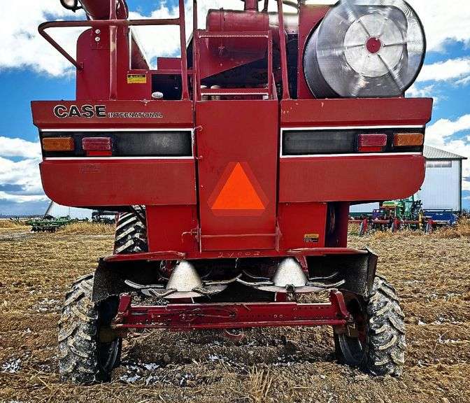 1986 Case IHC 1640 Combine Package, (2838 Hours), 2WD, Stone Tarp ...