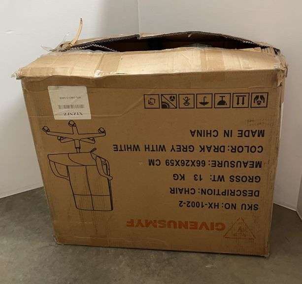 5-Wheeled office chair, box- 24"W, NIB - Albrecht Auction Service
