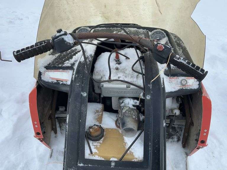 Older Chaparral Firebird 440 snowmobile, rare, ran when parked over 25 ...
